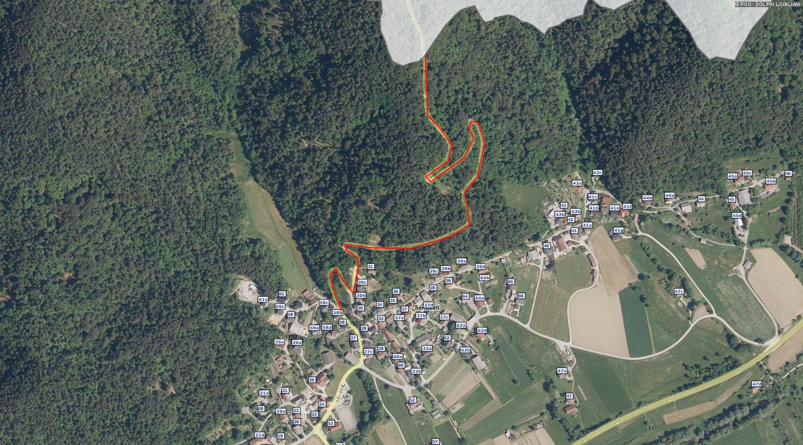 Občina Dol pri Ljubljani - Občasna popolna zapora ceste na lokalni cesti Senožeti - Velika vas